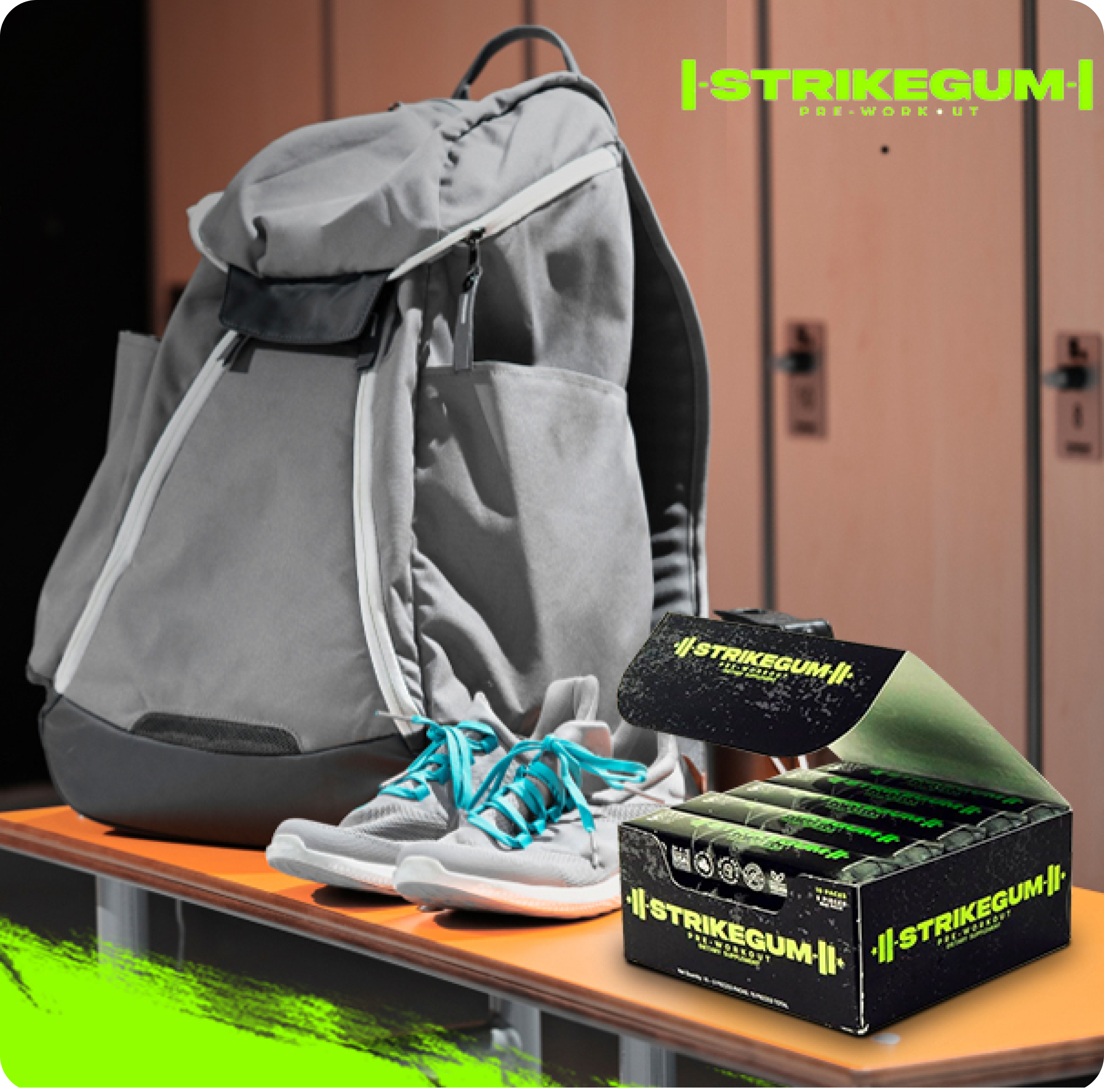 Strike Premium Energy Gum | 1 Pack – StrikeGum